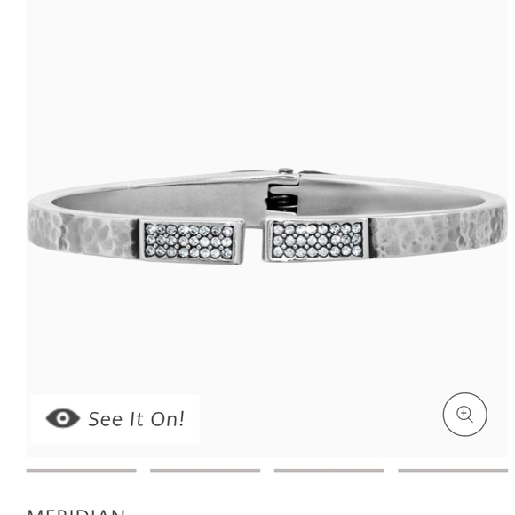 Brighton | Jewelry | Brighton Meridian Zenith Hinged Bangle | Poshmark